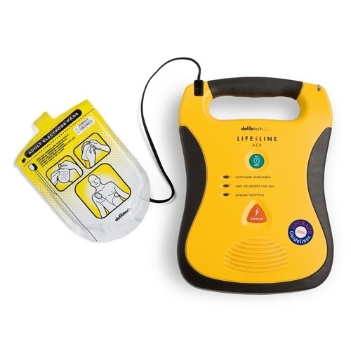 Defibtech Lifeline AED? → met GRATIS accessoires.