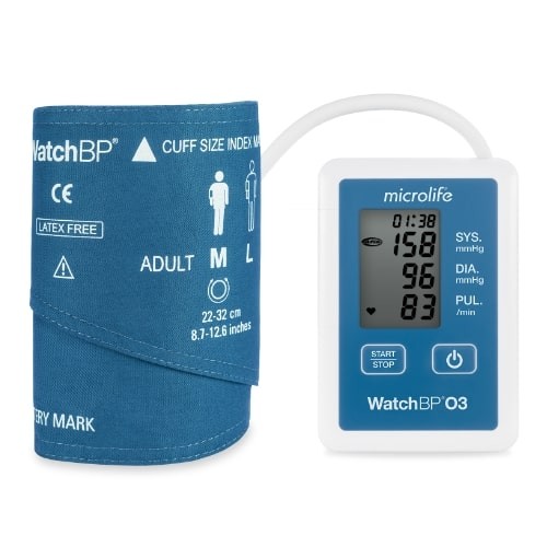 Microlife® WatchBP® O3 Kopen? Bestel een 24 uurs bloeddrukmeter!